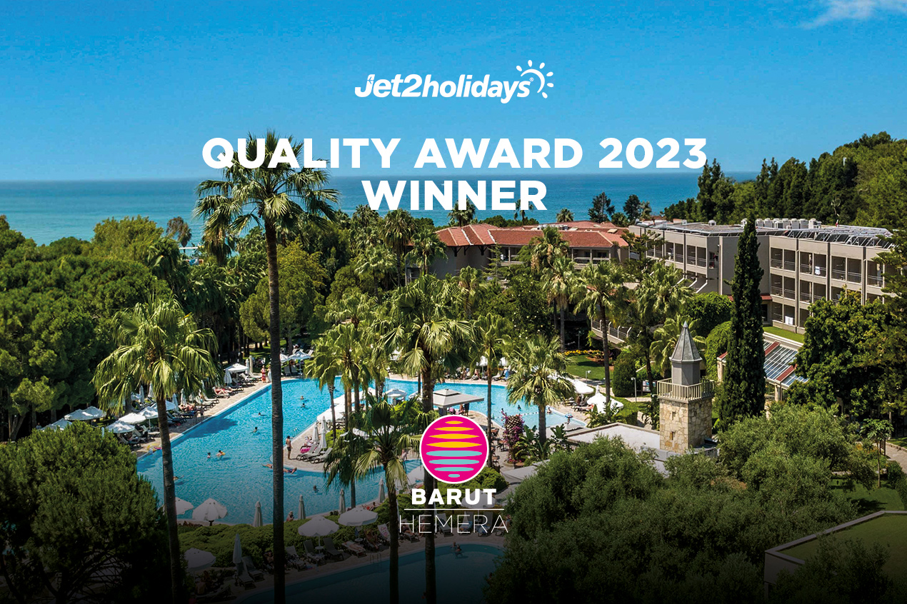 Barut Hemera Jet2holidays Quality Awards 2023 Ödülü Aldı | Barut Hemera